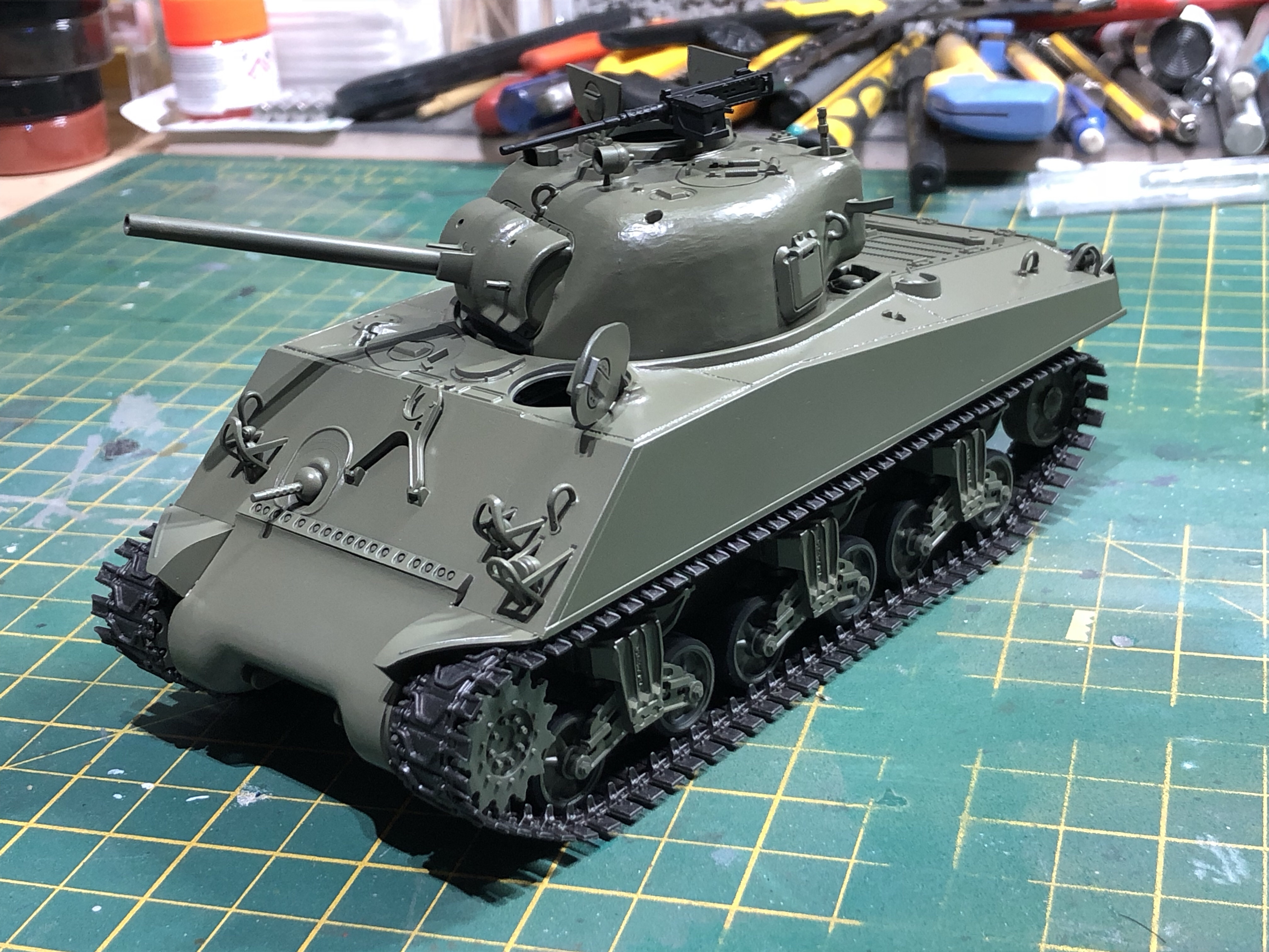 Sherman build complete – ModelMaker