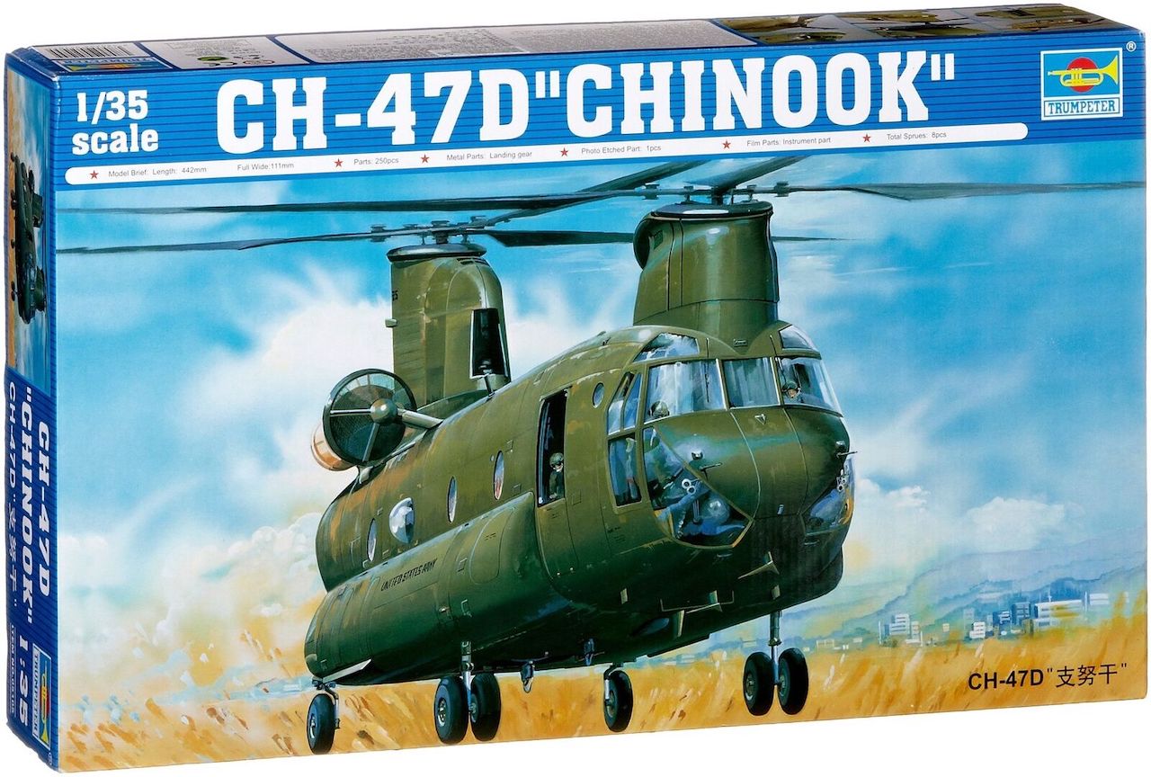 Trumpeter 1/35 Chinook CH-47 – ModelMaker